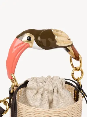 Chloé Tropicus Bucket Bag - Nude
