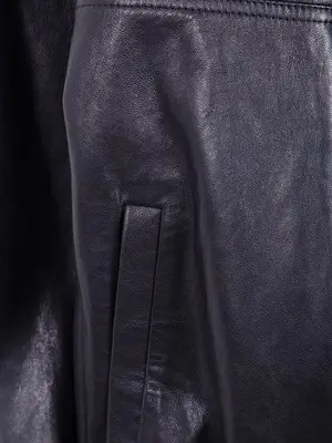 Magda Butrym Leather Bomber Jacket