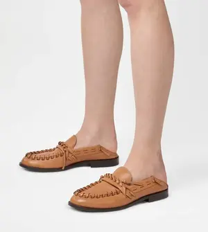 TOD'S Braided Loafers With Knot Detailing