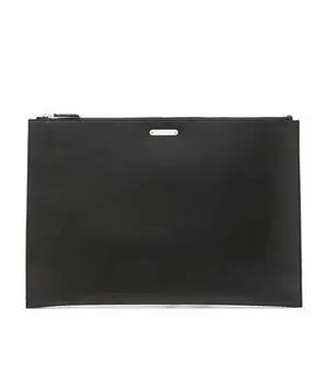 Saint Laurent Alphabetical Pouch - Black