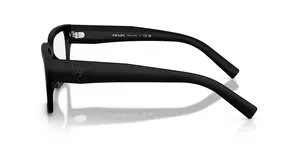 Prada Rectangle Frame Eyeglasses - Black