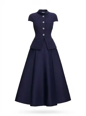 Self-portrait Button Detailed Cocktail Dresses