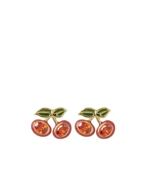 COACH Cherry Motif Stud Earrings