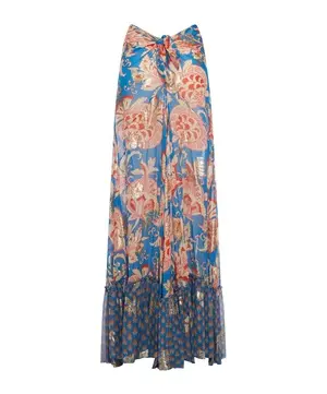 Etro Paisley Ruffled Maxi Skirt - Multi-coloured