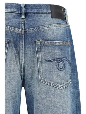 R13 Darcy Loose Straight Jeans