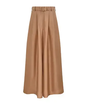 Zimmermann Pleated Belted Trousers