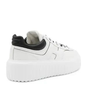 Hogan H-stripe Low-top Sneakers - White