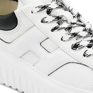 Hogan H-stripe Low-top Sneakers - White