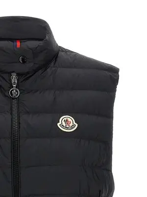 Moncler Igens Zip-up Padded Gilet - Black
