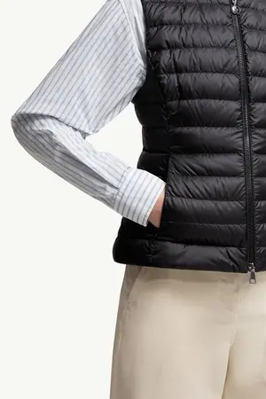 Moncler Igens Zip-up Padded Gilet - Black