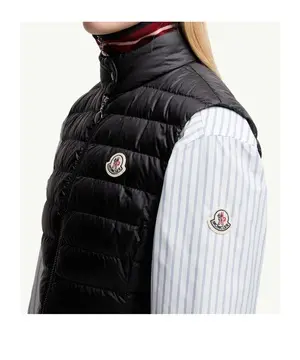 Moncler Igens Zip-up Padded Gilet - Black