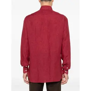 Isaia Long-sleeved Shirt - Red