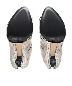 Balenciaga Stapler Heeled Sandals