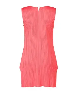 PLEATS PLEASE BY ISSEY MIYAKE Sleeveless Pleated Dress