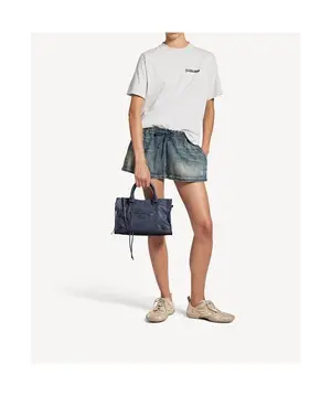 Balenciaga Le City Small Shoulder Bag - Black