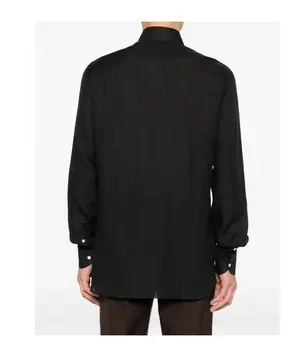 Isaia Long-sleeved Shirt - Black