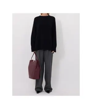 Loulou De Saison Safi Oversized Knitwear - Black