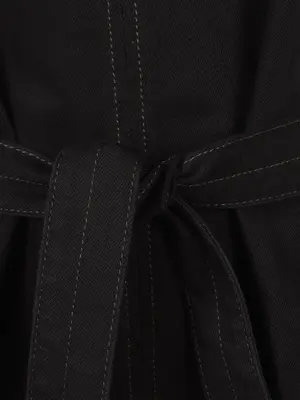 LEMAIRE Belted Chasuble Vest - Black