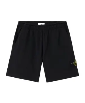 Stone Island Elasticated Waistband Logo Patch Shorts