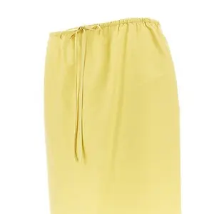 Saint Laurent Laced Half-slip Skirt - Jaune