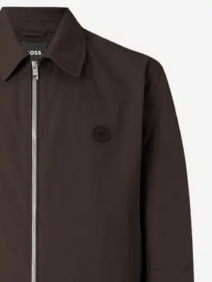 Hugo Boss Logo Zip-up Jacket