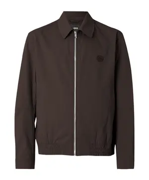 Hugo Boss Logo Zip-up Jacket - No