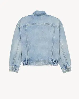 Saint Laurent Oversized Denim Jacket