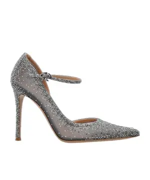 GIANVITO ROSSI Embellished Pointed-toe Pumps