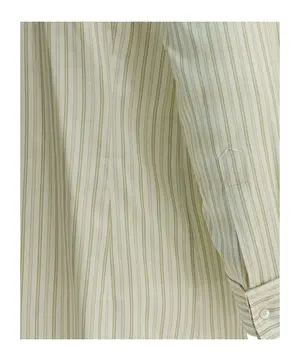 Auralee Striped Long Sleeve Shirt