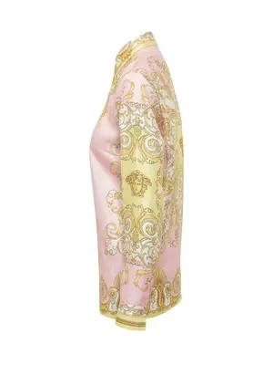 Versace Printed Long-sleeved Shirt