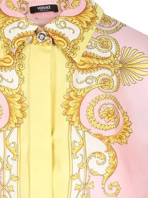 Versace Printed Long-sleeved Shirt