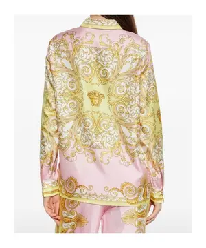 Versace Printed Long-sleeved Shirt