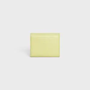 Celine Small Flap Wallet Triomphe In Lizard - Citrus