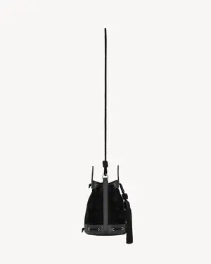 Saint Laurent Anja Suede Bucket Bag