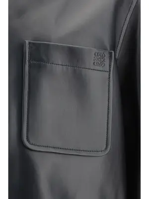 Loewe Logo Debossed Overshirt