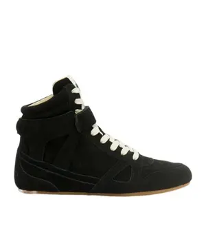 Isabel Marant Étoile Senny High Top Sneakers - Black
