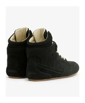 Isabel Marant Étoile Senny High Top Sneakers - Black