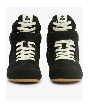 Isabel Marant Étoile Senny High Top Sneakers - Black