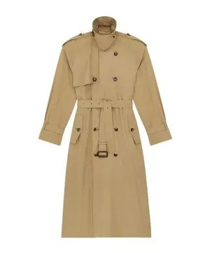 Saint Laurent Double-breasted Trench Coat