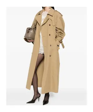 Saint Laurent Double-breasted Trench Coat