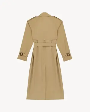 Saint Laurent Double-breasted Trench Coat