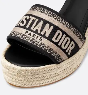 Dior Dway Wedge Sandal
