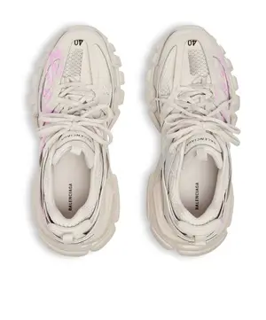 Balenciaga Track Sneakers - Beige/pink