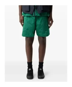 Stone Island Logo Patch Bermuda Shorts - Malachite