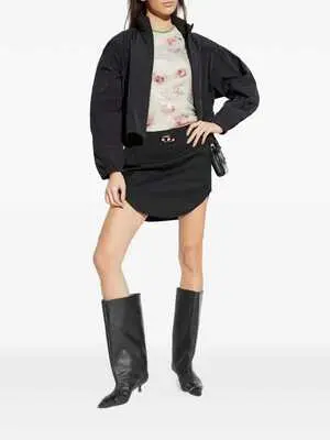 DIESEL® Sequined Floral Print Jersey Top - No