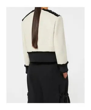 Max Mara Pagaia Fringed Trim Jacket