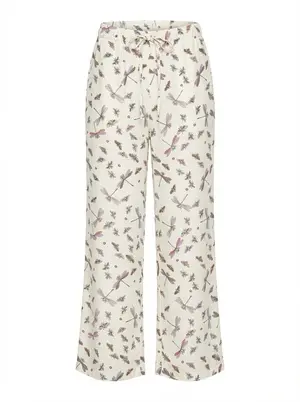 Gucci Printed Wide-leg Trousers