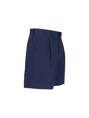 Prada Pleated Tailored Shorts