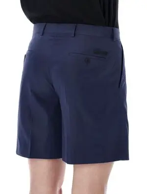 Prada Pleated Tailored Shorts