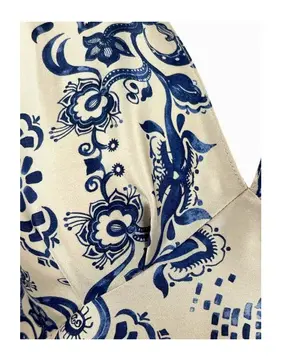 Liu Jo Sleeveless V-neck Maxi Dress With All-over Print